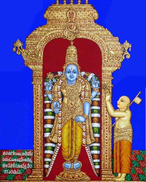 Ramanujar-Tirumala - Hindu Art images